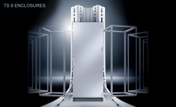 Rittal’s fully symmetrical and world-wide patented TS 8 Enclosures were ...