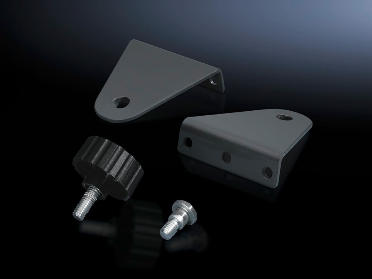 Wall mounting bracket Vertically hinged