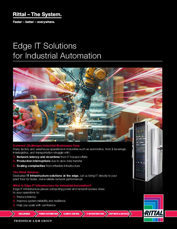 Document Center - PDF Product Brochures & Downloads | Rittal