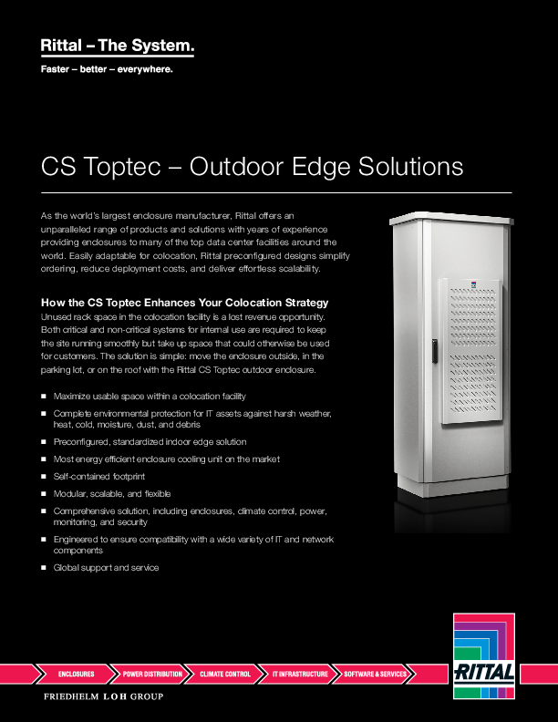 Document Center - PDF Product Brochures & Downloads | Rittal