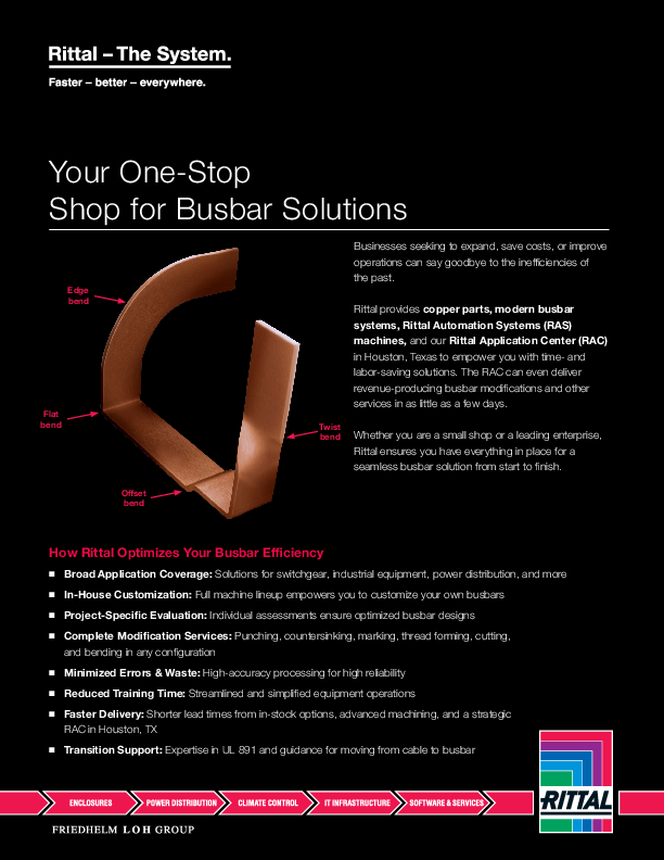 Document Center - PDF Product Brochures & Downloads | Rittal