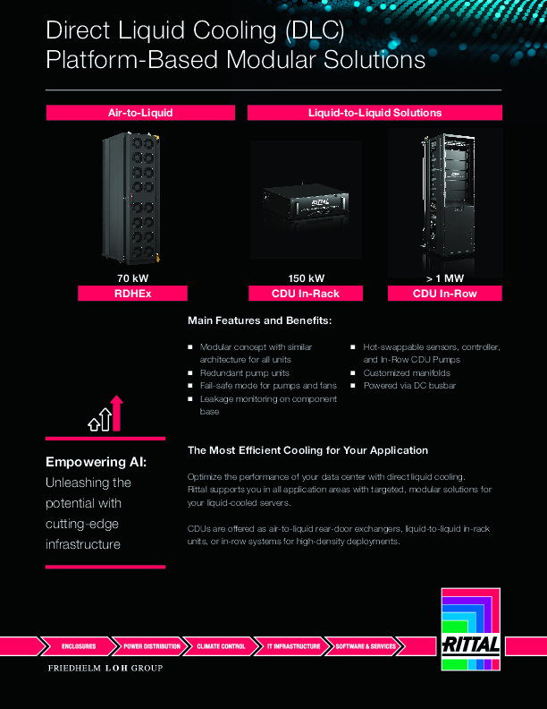 Document Center - PDF Product Brochures & Downloads | Rittal