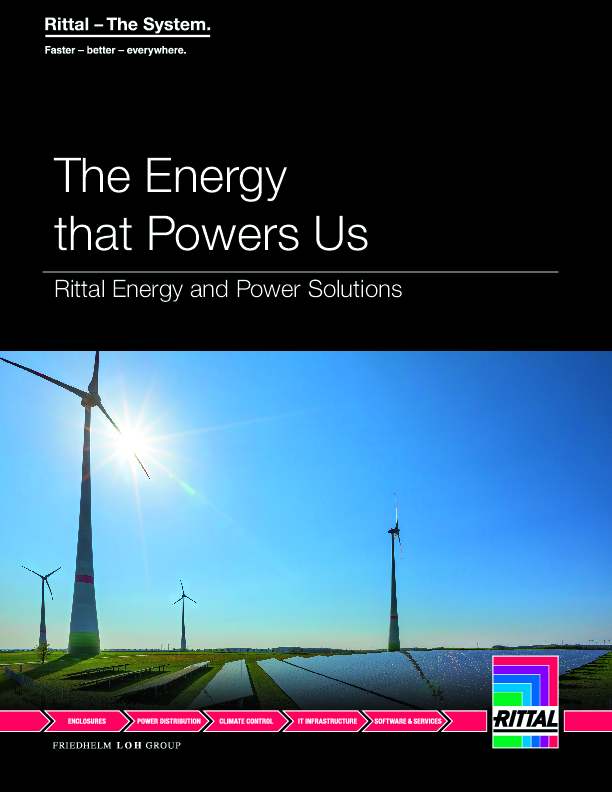 Document Center - PDF Product Brochures & Downloads | Rittal