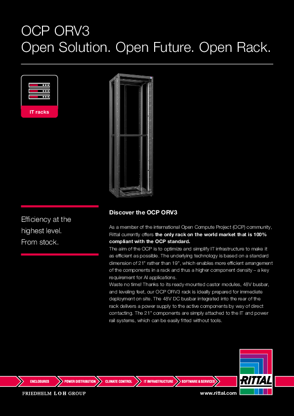 Document Center - PDF Product Brochures & Downloads | Rittal