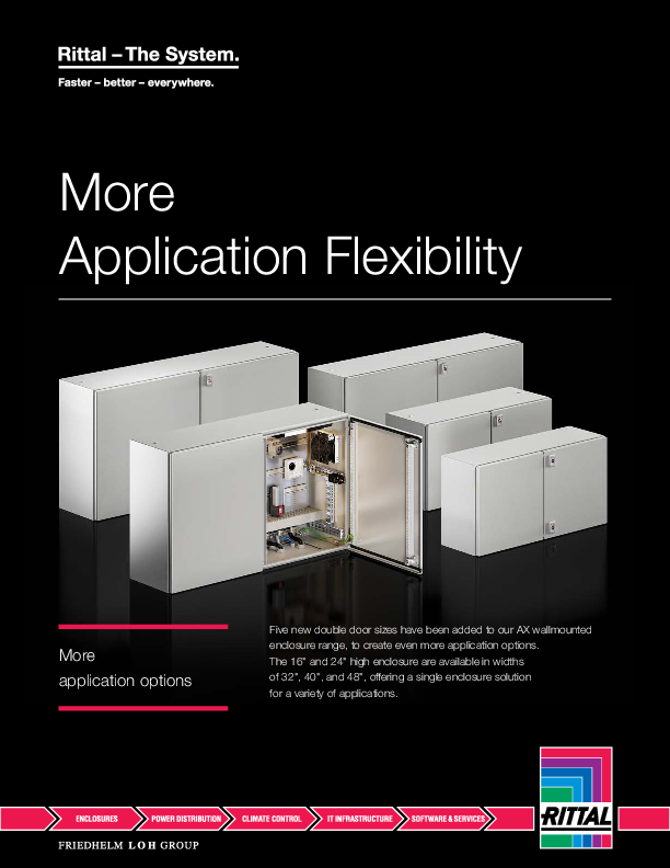 Document Center - PDF Product Brochures & Downloads | Rittal