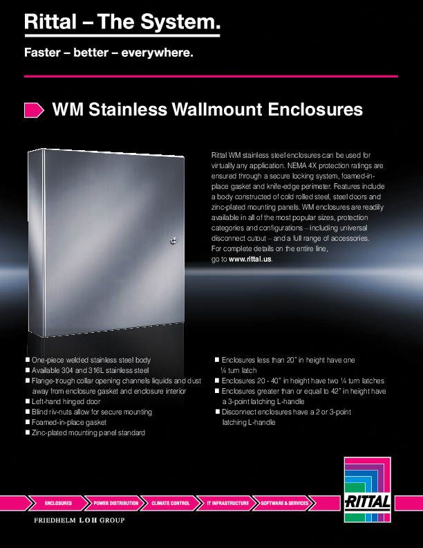 Document Center - Rittal Corporation