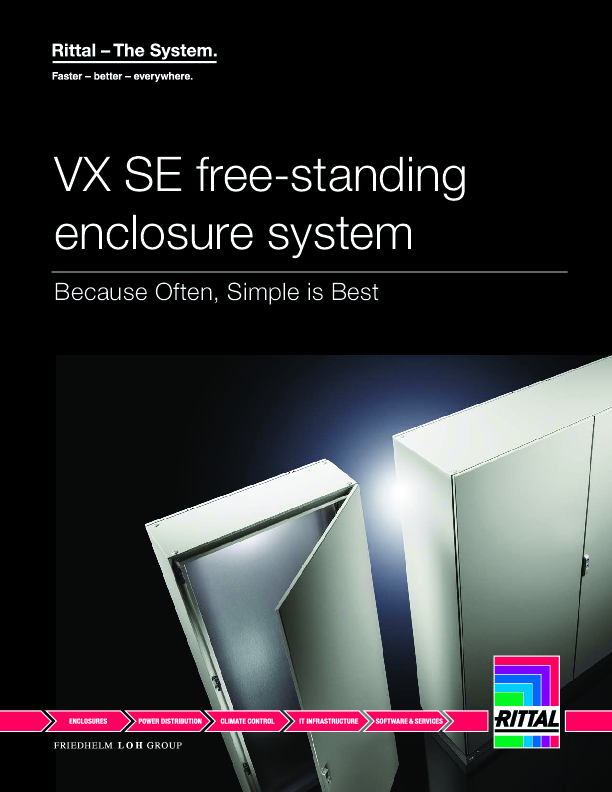 Document Center - PDF Product Brochures & Downloads | Rittal