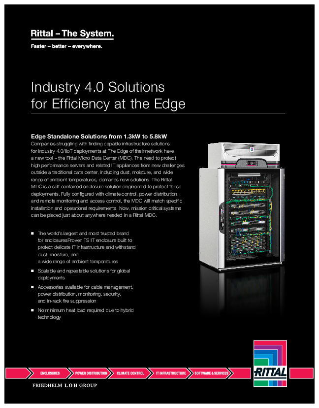 Document Center - PDF Product Brochures & Downloads | Rittal