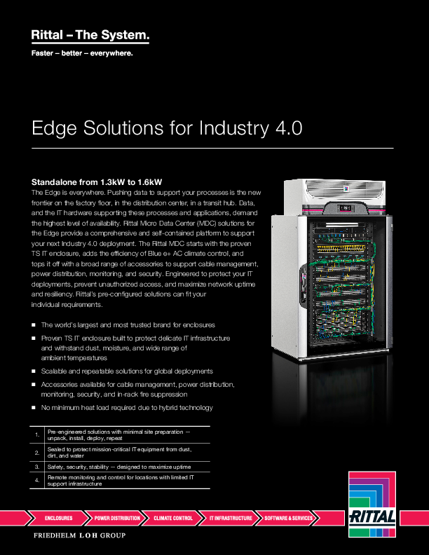 Document Center - PDF Product Brochures & Downloads | Rittal