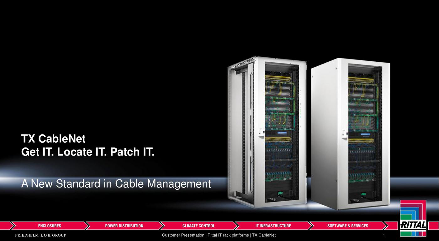TX CableNet – Taking cable management to a new level